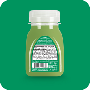 Detox Shot Pineapple Spirulina 3.7 oz | Cold-Pressed Juice – Sofresco
