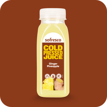 Ginger Pineapple 12oz | Cold-Pressed Juice – Sofresco